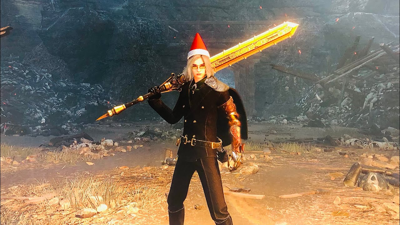 Lies of P: Seven-Coil Spring Sword vs Green Monster, This Sword is OP ...