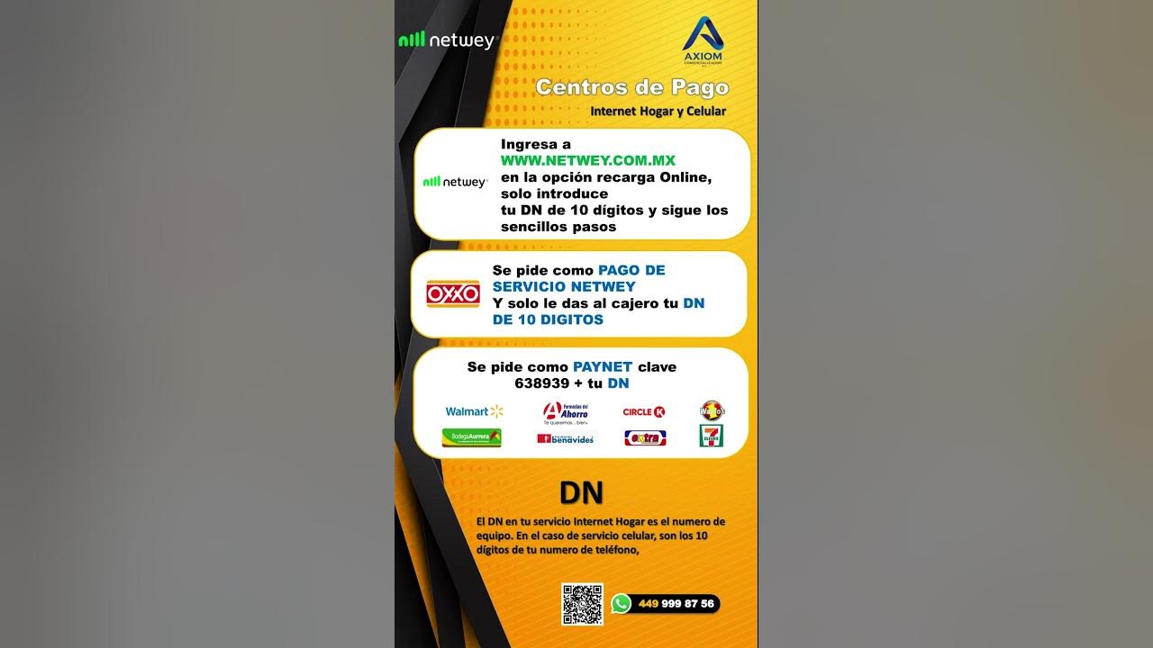 OPCIONES PARA RECARGAR NETWEY - YouTube