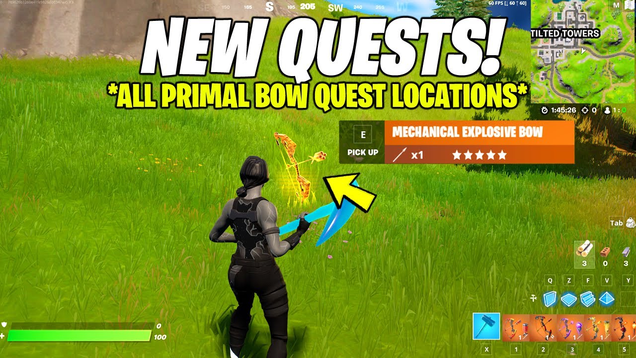 PRIMAL BOW Locations & ALL Primal Bow Week Quests (Hit IO Forces, Flame ...