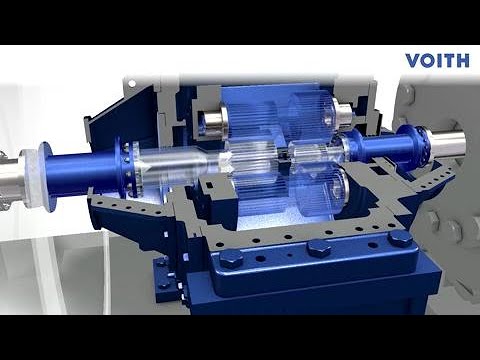 Voith power distribution gears (EN) - YouTube