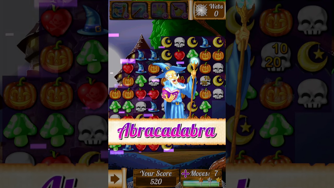 Witch Puzzle - Match 3 Game - Android gameplay GamePlayTV - YouTube