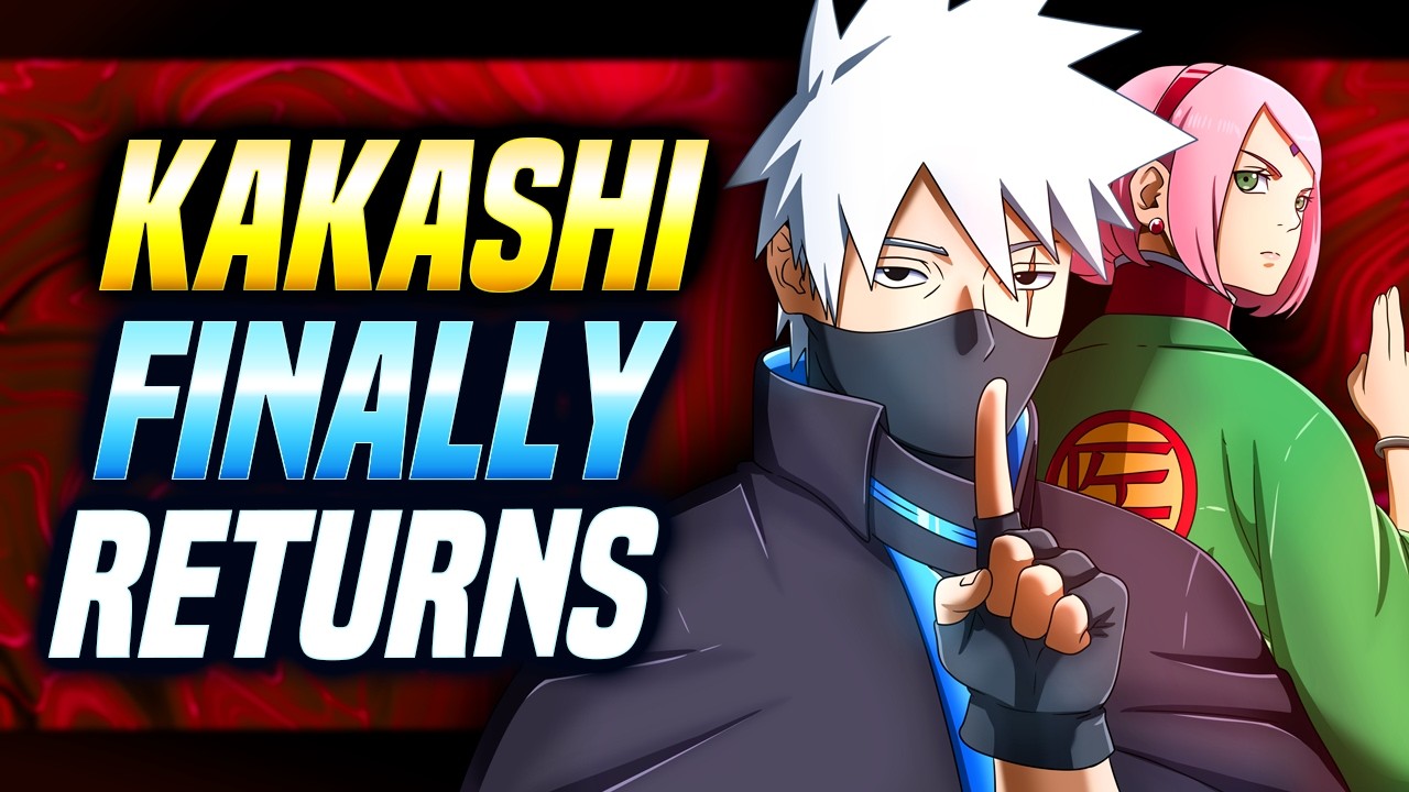 🚨🚨Kakashi Hatake FINALLY Is Coming Back In Boruto Two Blue Vortex?!🚨🚨 ...