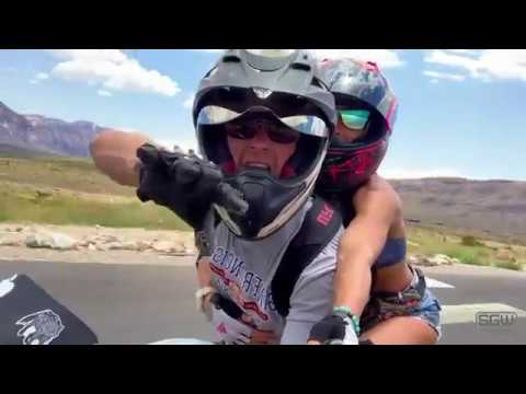 Motorcycle ride through Red Rock Canyon - YouTube