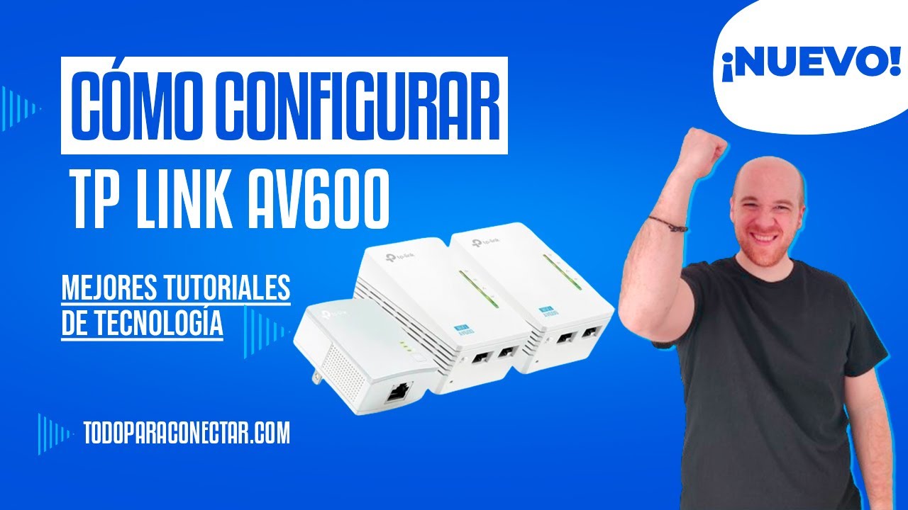 👉 Cómo CONFIGURAR TP-Link AV600: ¡Fácil y Efectivo! - YouTube