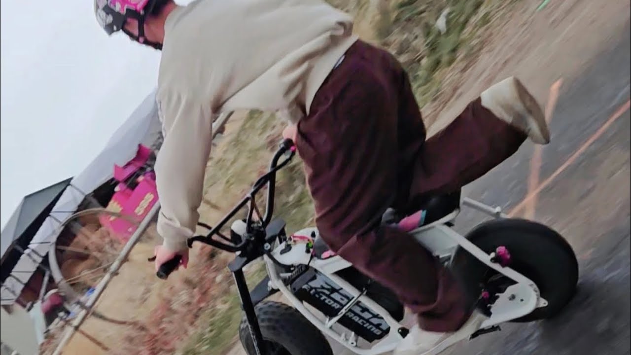 Exploring on ebox dragster trails+wheelies - YouTube