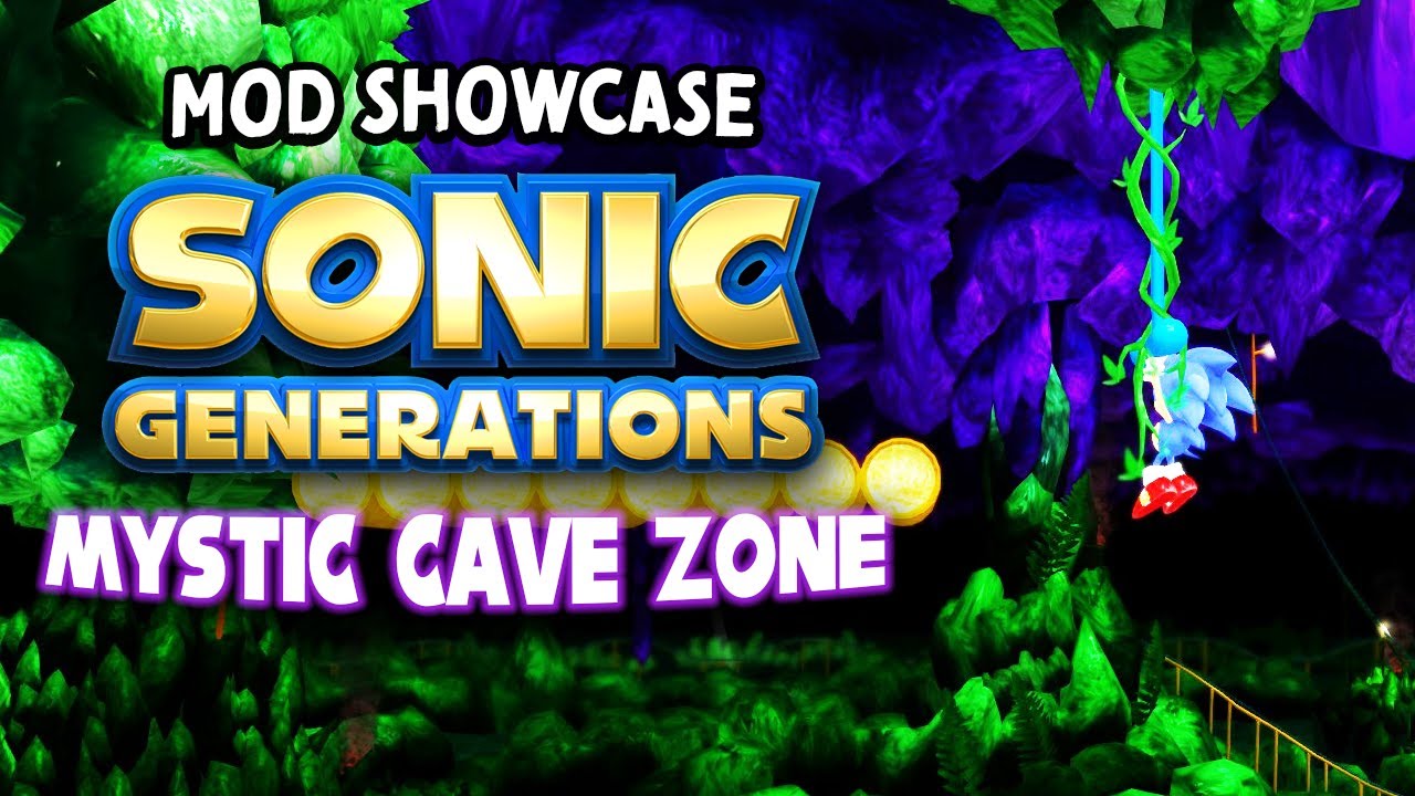 Mystic Cave In Sonic Generations | Level Mod Playthrough - YouTube