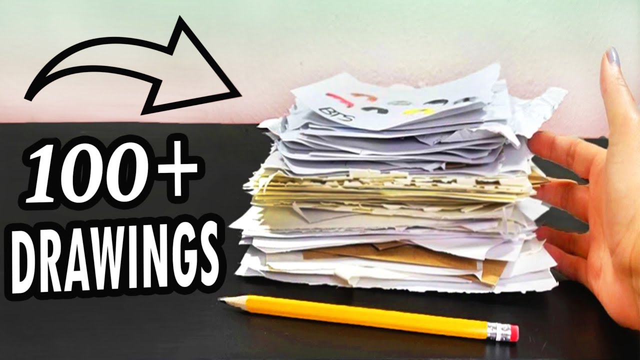 DRAWING EVERY SINGLE REQUEST I GOT IN 24 HOURS - YouTube