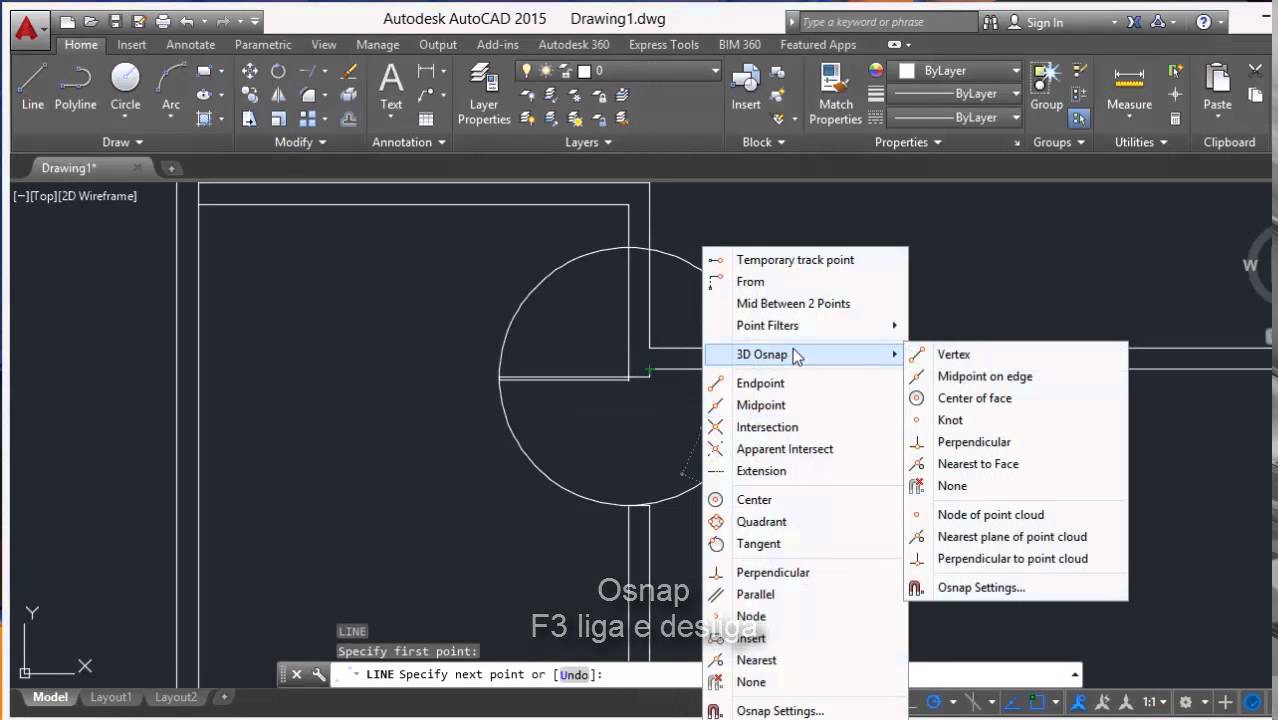 001 - Autocad comandos básicos - YouTube