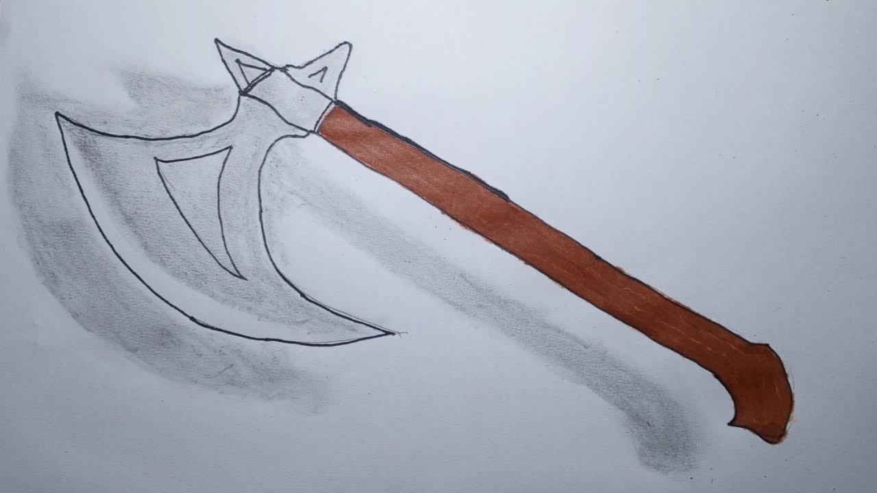 Drawing and Swinging an AX in 3D! - YouTube