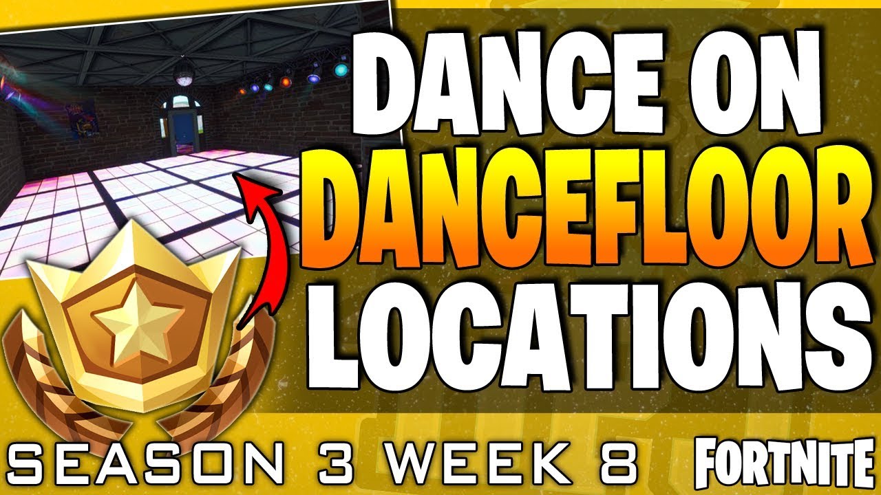 Fortnite - How To Complete "Dance On Different Dance Floors" Challenge ...