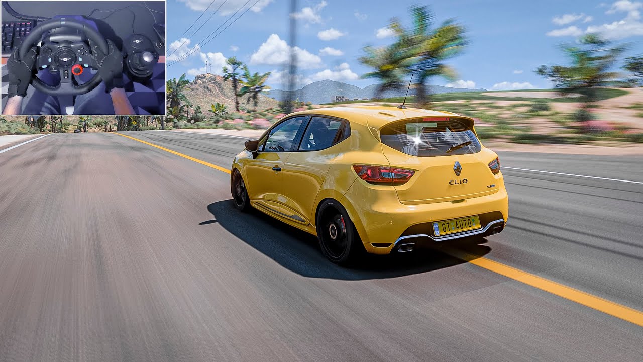 RENAULT CLIO RS | Forza Horizon 5 | Logitech G29 Gameplay - YouTube
