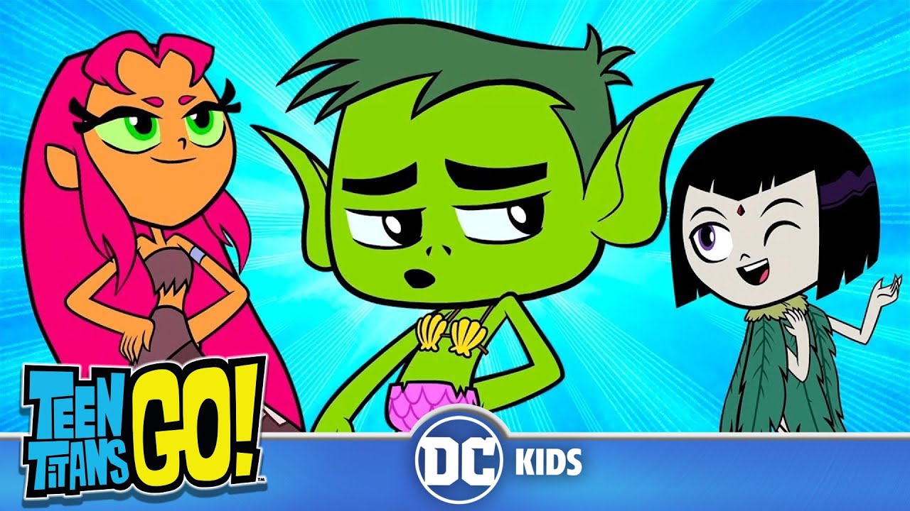Teen Titans Go! | Island Fashion Show | @dckids - YouTube