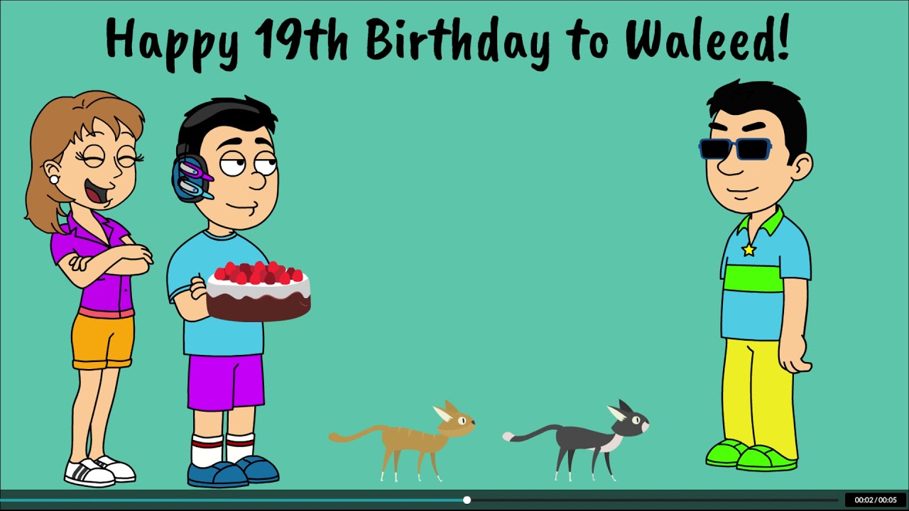 Happy 19th Birthday to Waleed - YouTube