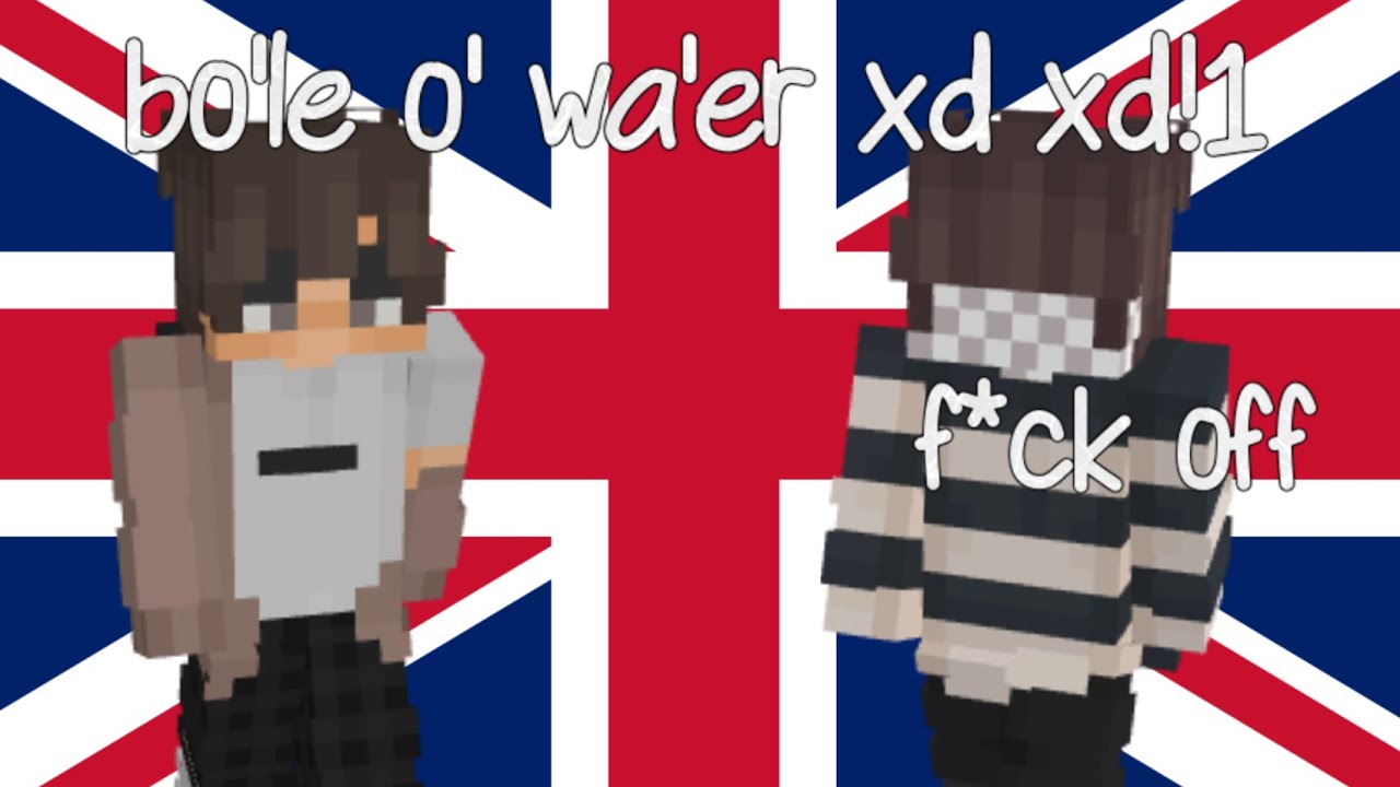 angry british boy rages in minecraft - YouTube
