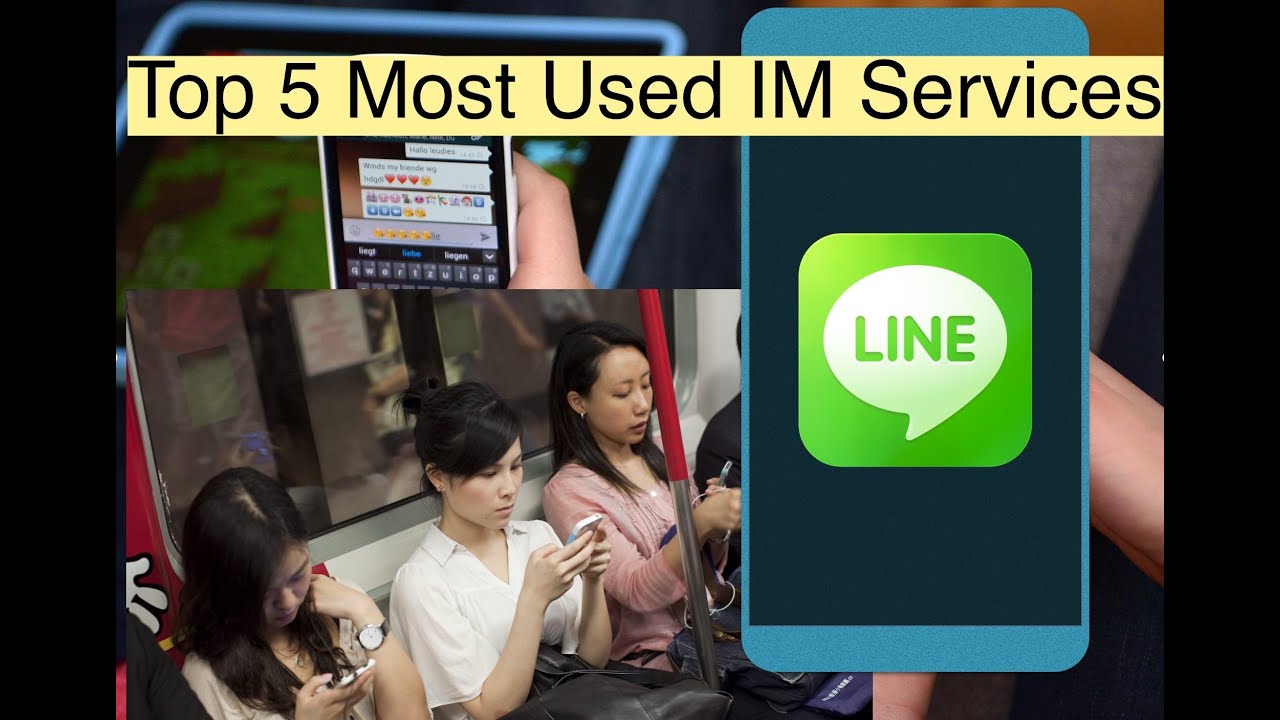 Most Popular Instant Messaging Services 2015. Top 5 Most Used IM ...