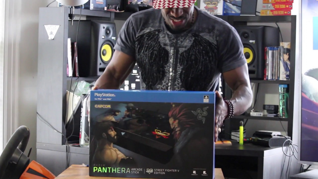 Razer Panthera SFV Edition Arcade stick Unboxing BRAND NEW for PS4/PC ...