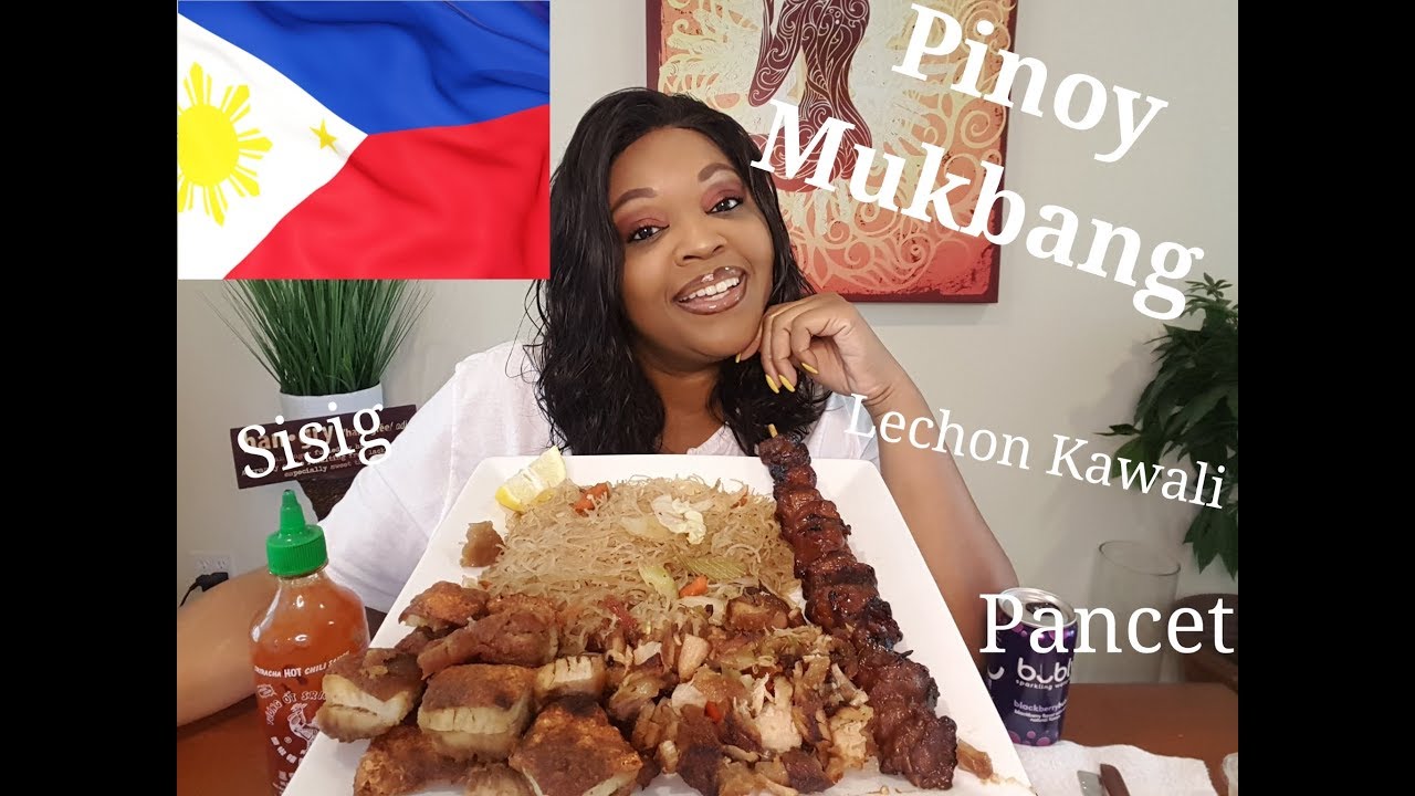 Pinoy Mukbang Filipino food Mukbang EATING SHOW - YouTube