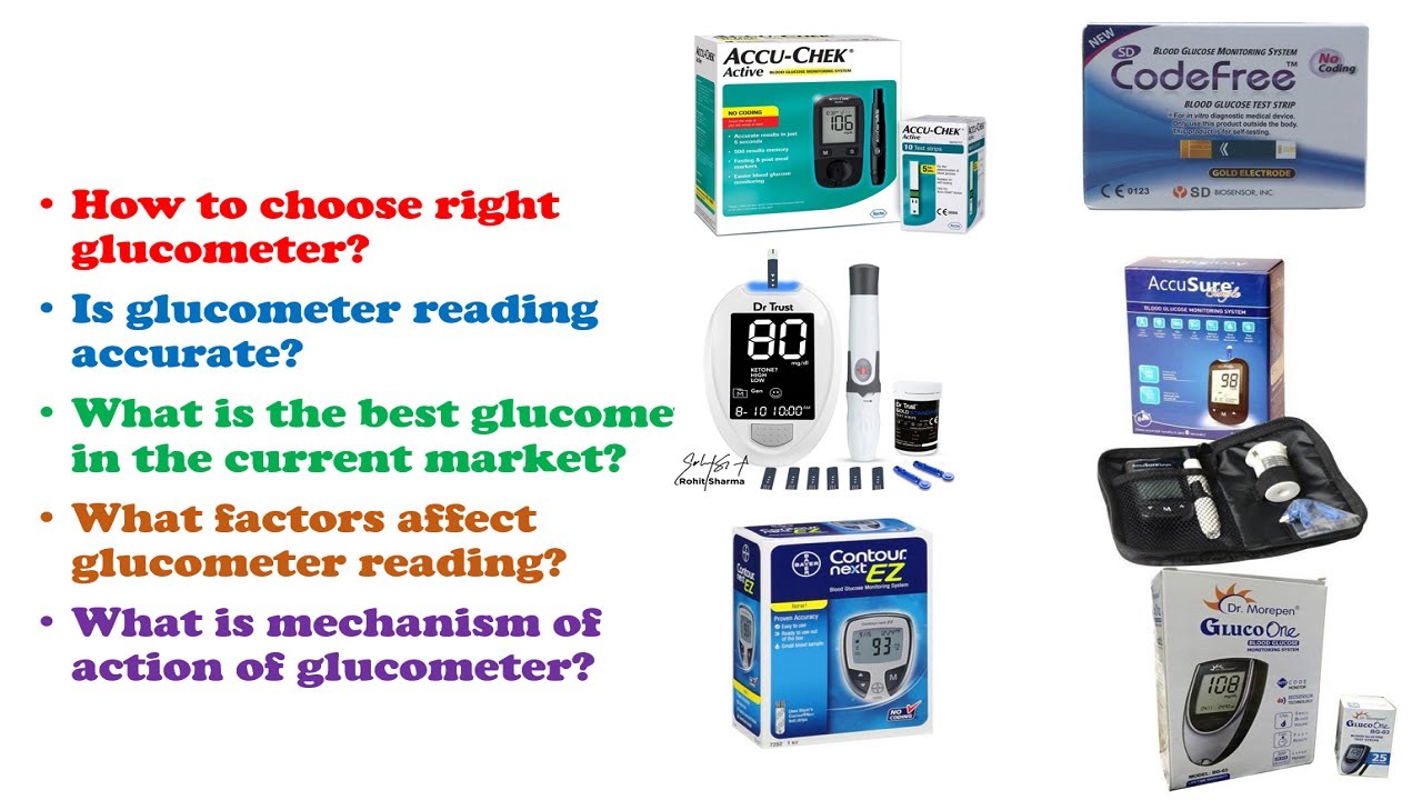 Glucometer| How to choose an ideal glucometer?| Is glucometer reading ...
