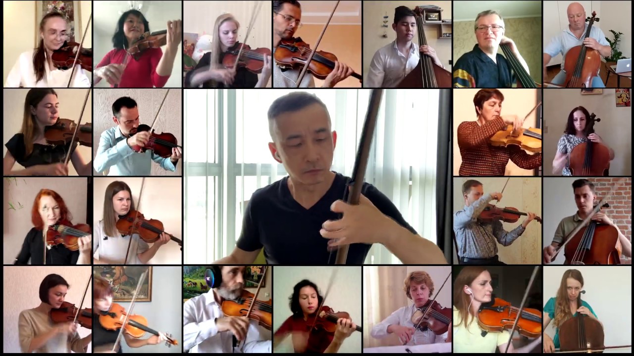 Musicians of all countries, unite! Humanity needs music. G. Gao ...