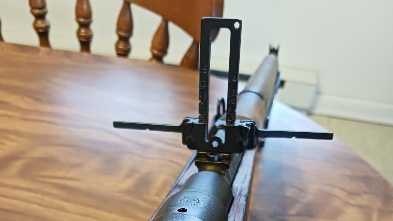 Arisaka Type 99- With Anti Aircraft Sights - YouTube