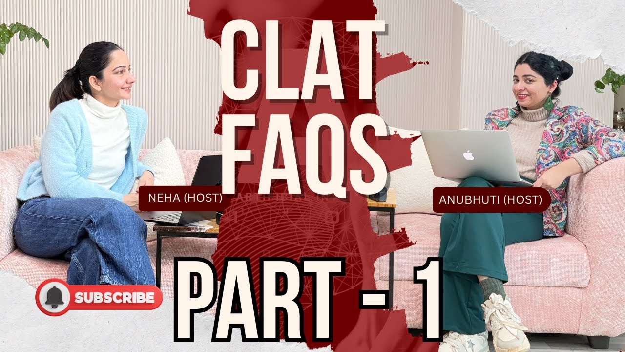 CLAT - We Answer YOUR Questions (Part 1) | EduNerd Chit Chat - YouTube