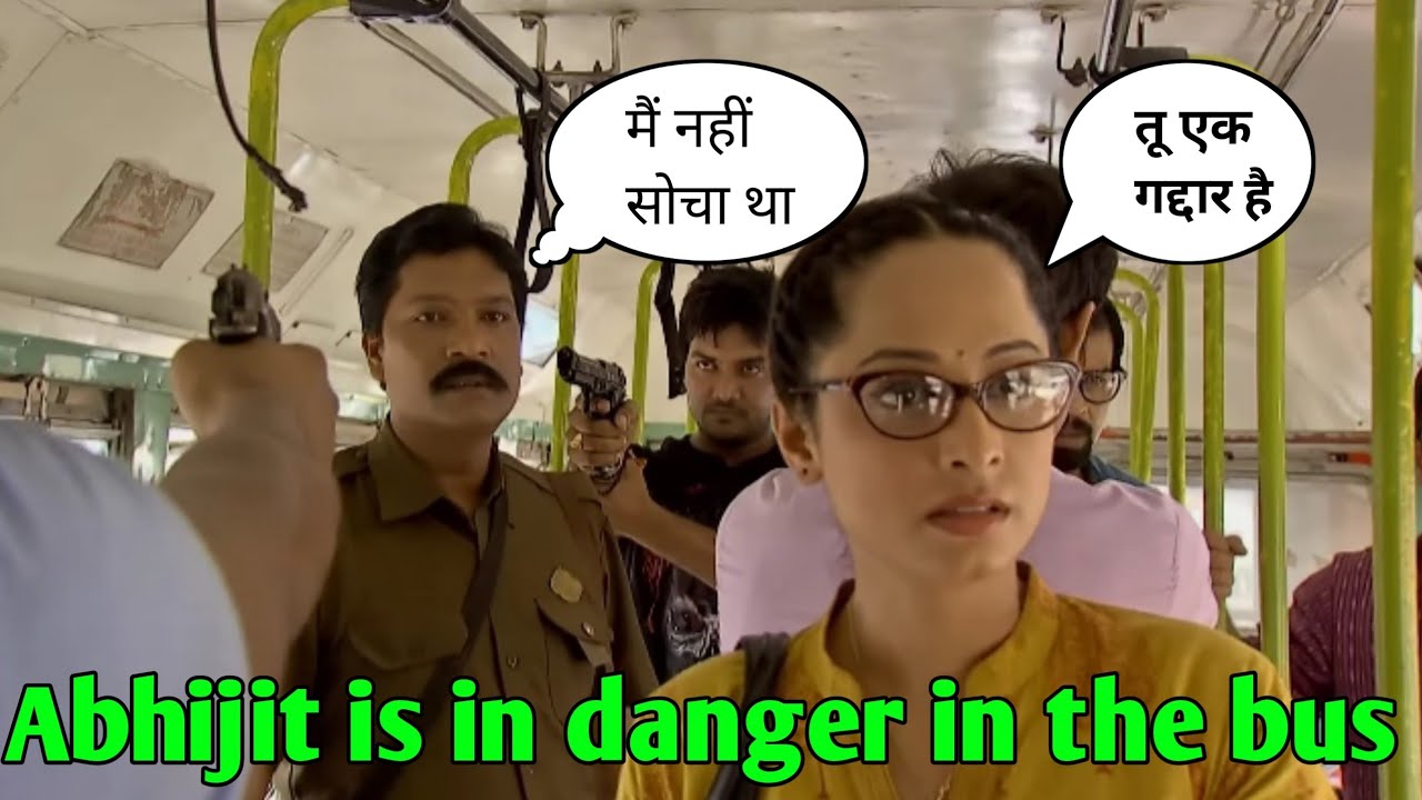 Abhijit is in danger in the bus | Cid best episode | CID | Kd screen ...