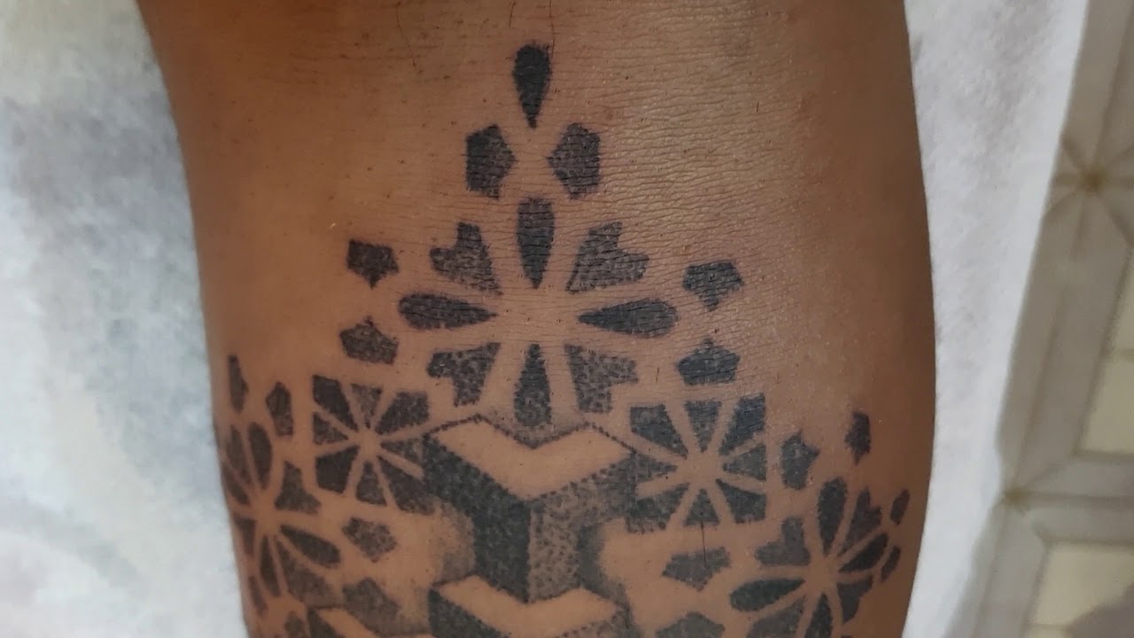 3D block Tattoo - YouTube