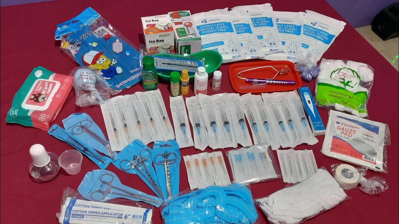 Opening Parcels *Materials in OB BAG (Nursing)* - YouTube