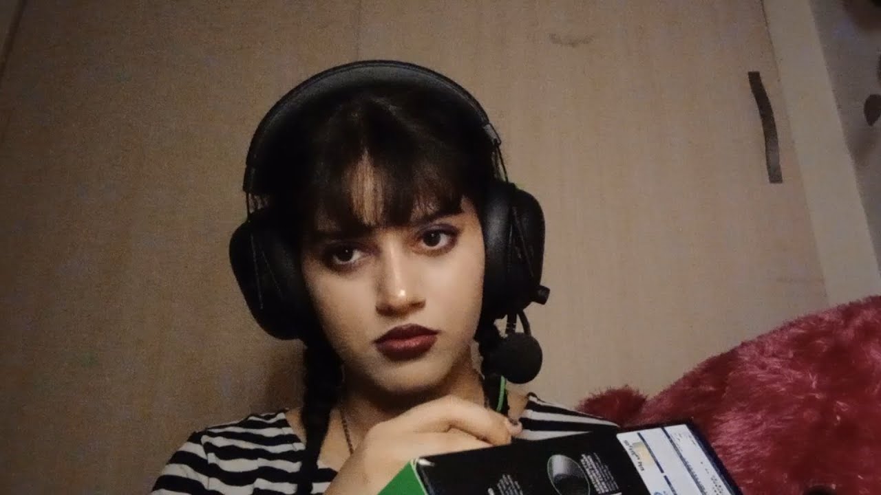 ROLE PLAY ASMR Wednesday Adams gives you some triggers to sleep:) - YouTube