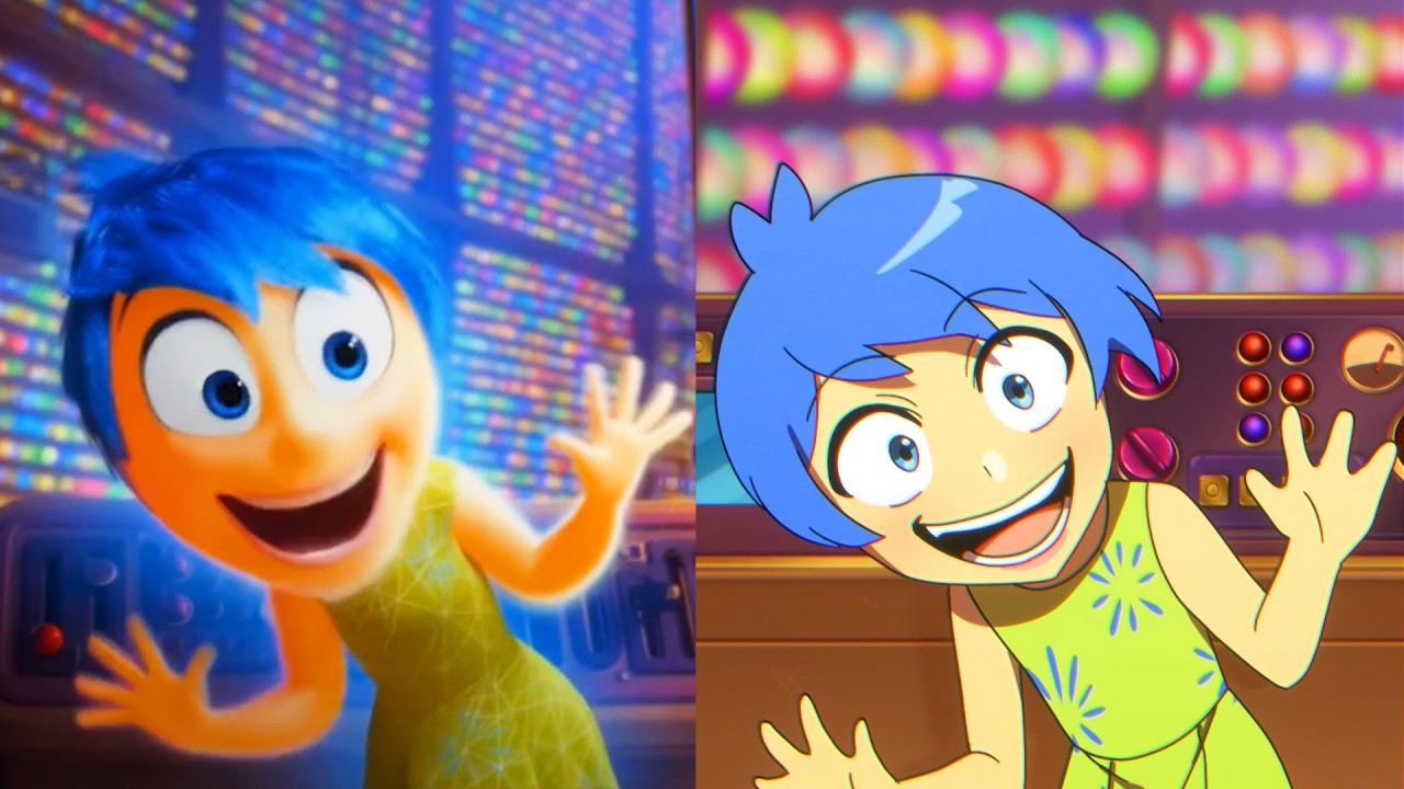Inside Out 2 Original vs Anime (Inside Out Animation) - YouTube