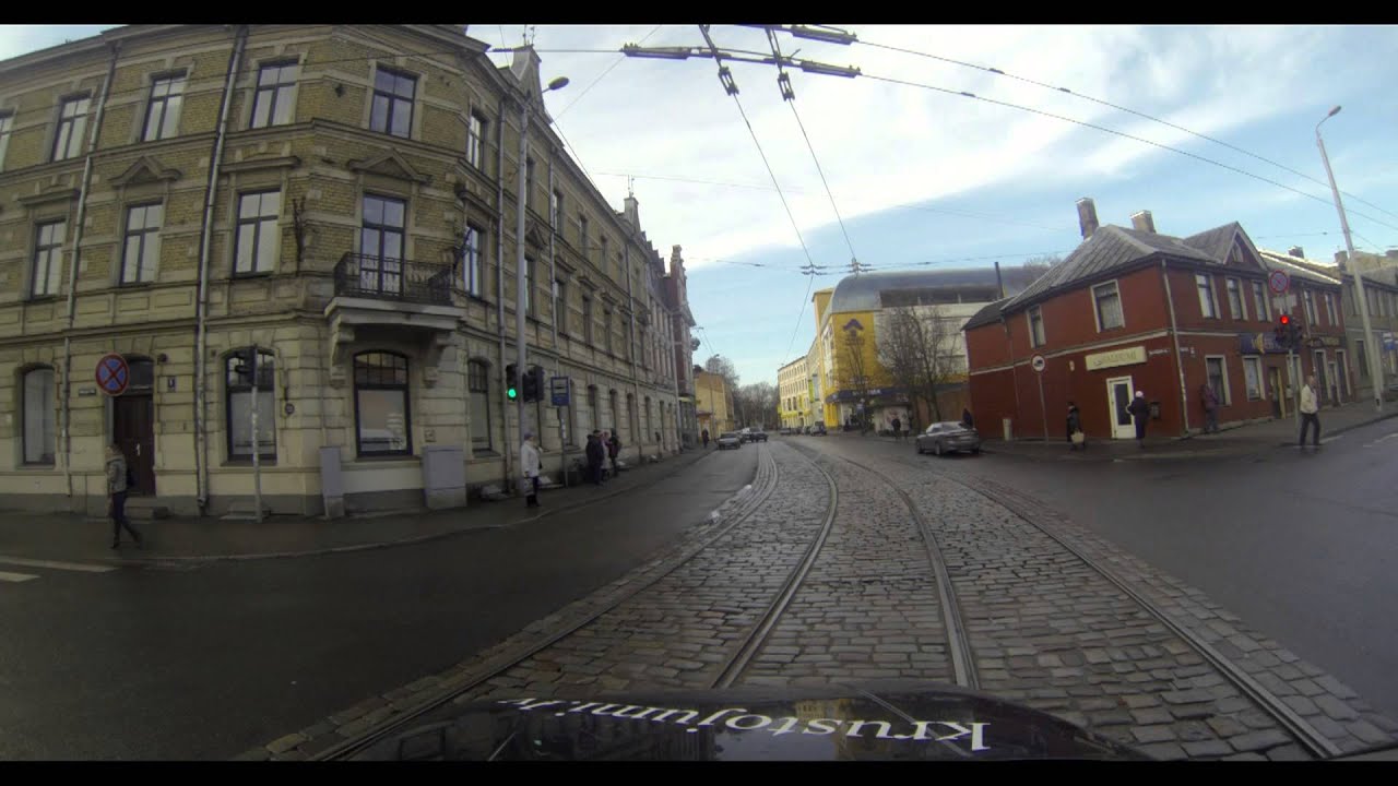 Bāriņu ielas un Mārupes ielas krustojums - YouTube