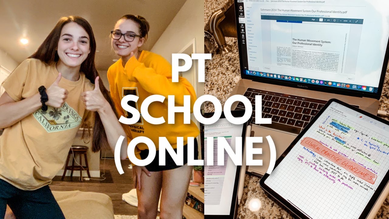 OUR FIRST WEEK OF PT SCHOOL | Grad School Week In Our Life - YouTube