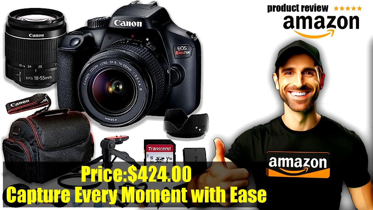 Buy Canon EOS Rebel T100 (EOS 4000D) DSLR Camera w/EF-S 18-55mm F/3.5-5 ...