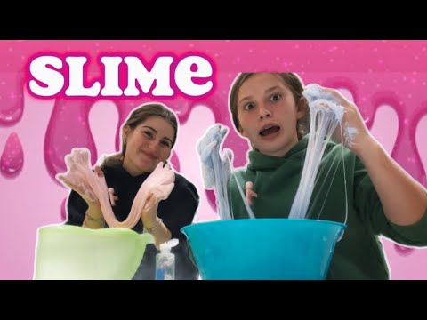 WE MADE SLIME (watch till the end for a surprise!) - YouTube