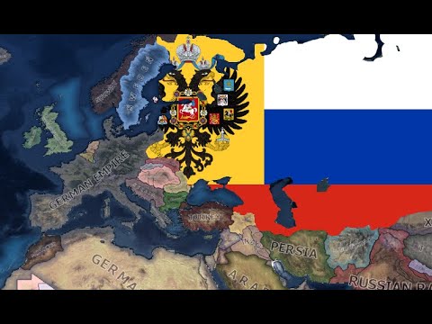 Restoring a shattered Russian Empire in HOI4! (timelapse!) - YouTube