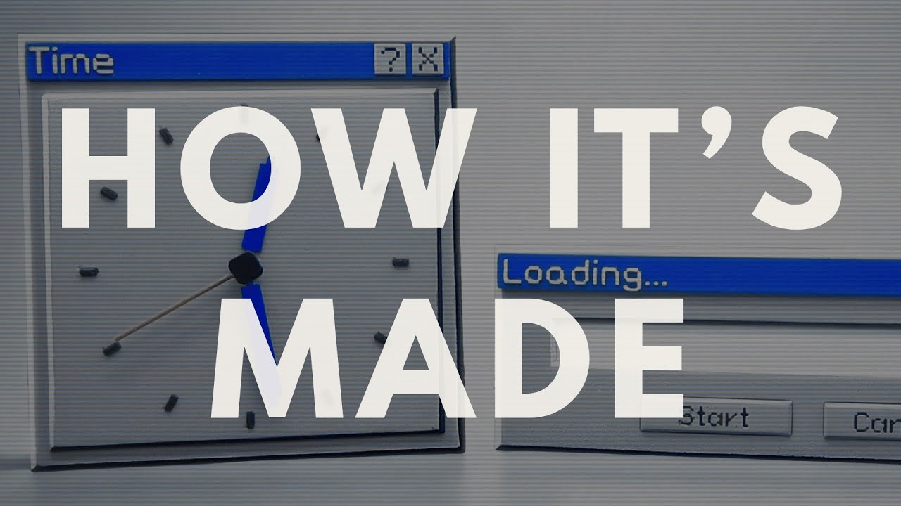 Making The Windows 98 Clock & Progress Bar - YouTube