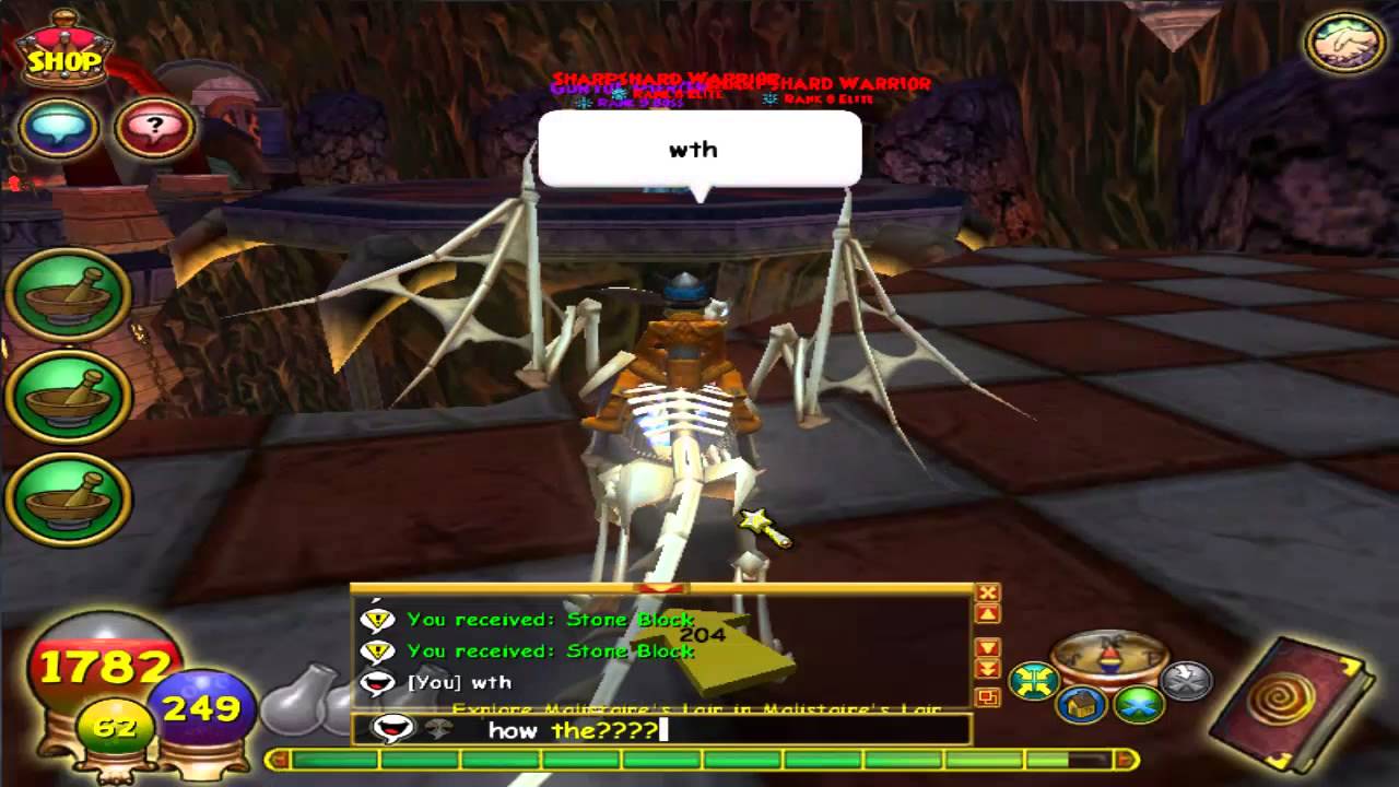 Wizard101: Malistaire's Dungeon ~ Full Instance Run - YouTube