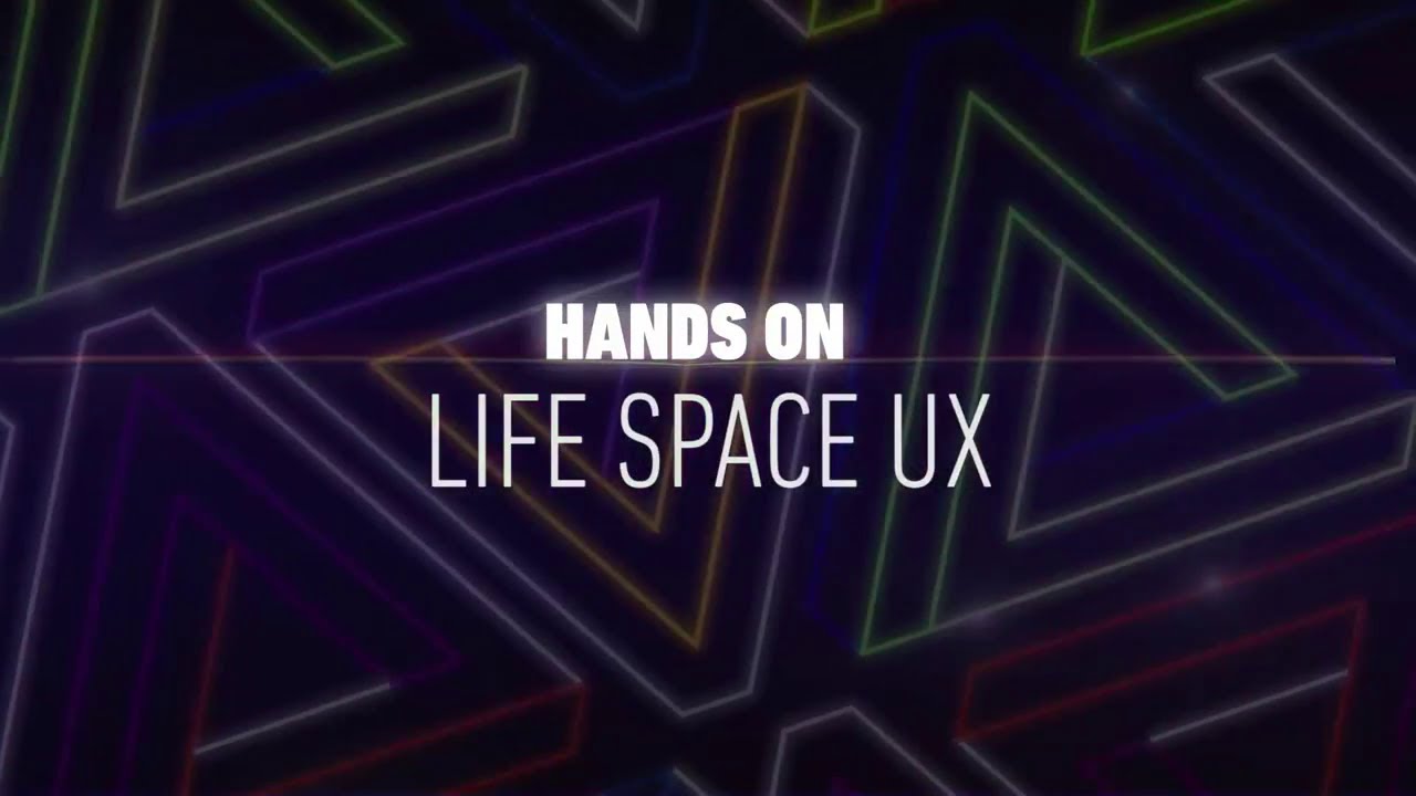 Up close with Sony's futuristic Life Space UX projector - YouTube