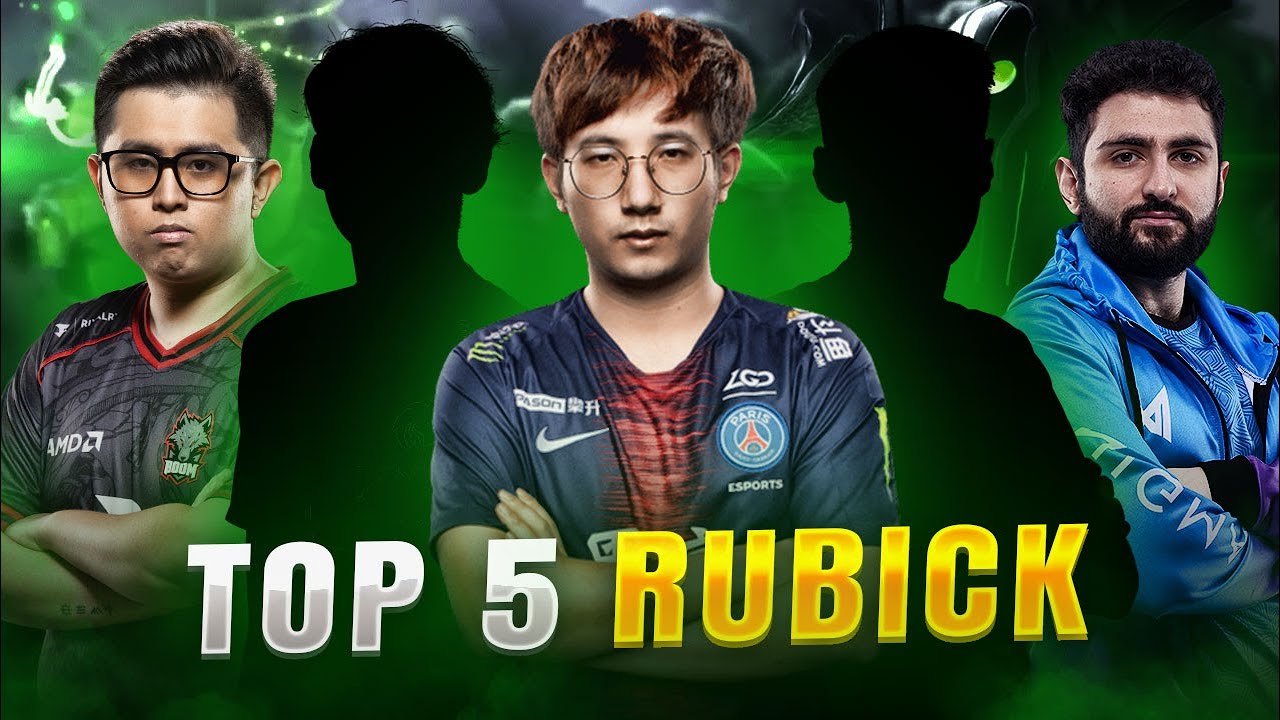 TOP 5 BEST RUBICK PLAYERS IN DOTA 2 - YouTube