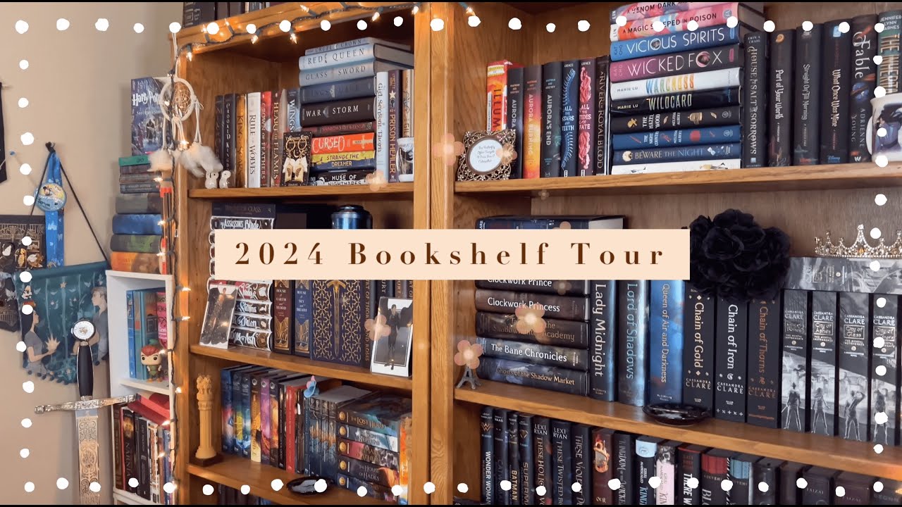 2024 Bookshelf Tour | OVER 600 BOOKS!! - YouTube