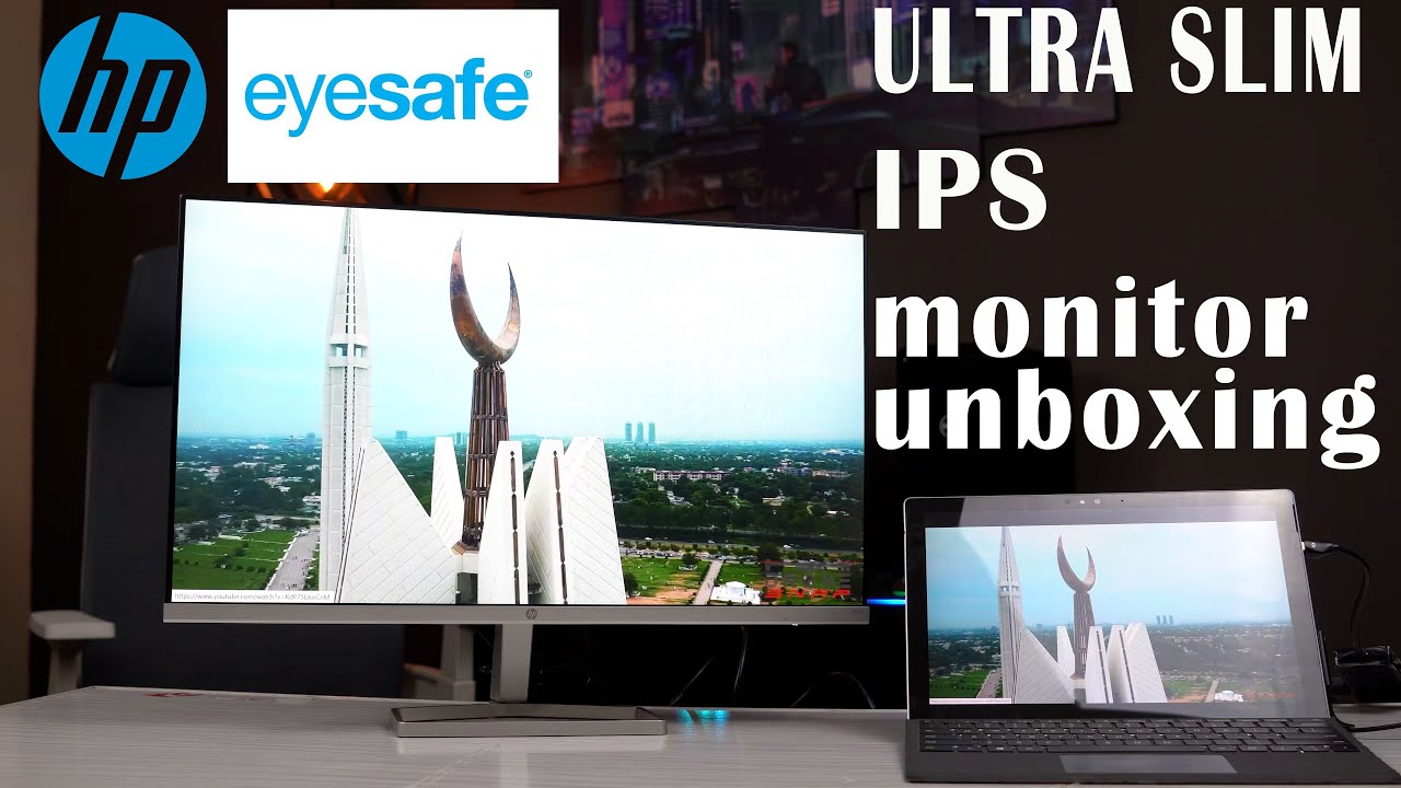 HP M24F FHD monitor Unboxing/review #professional monitor# Gaming ...