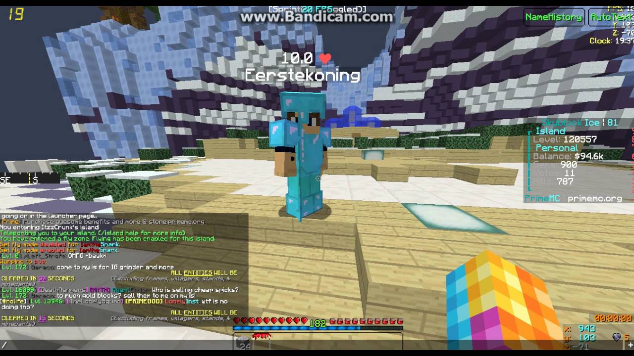 Bug Primemc Skyblock - YouTube