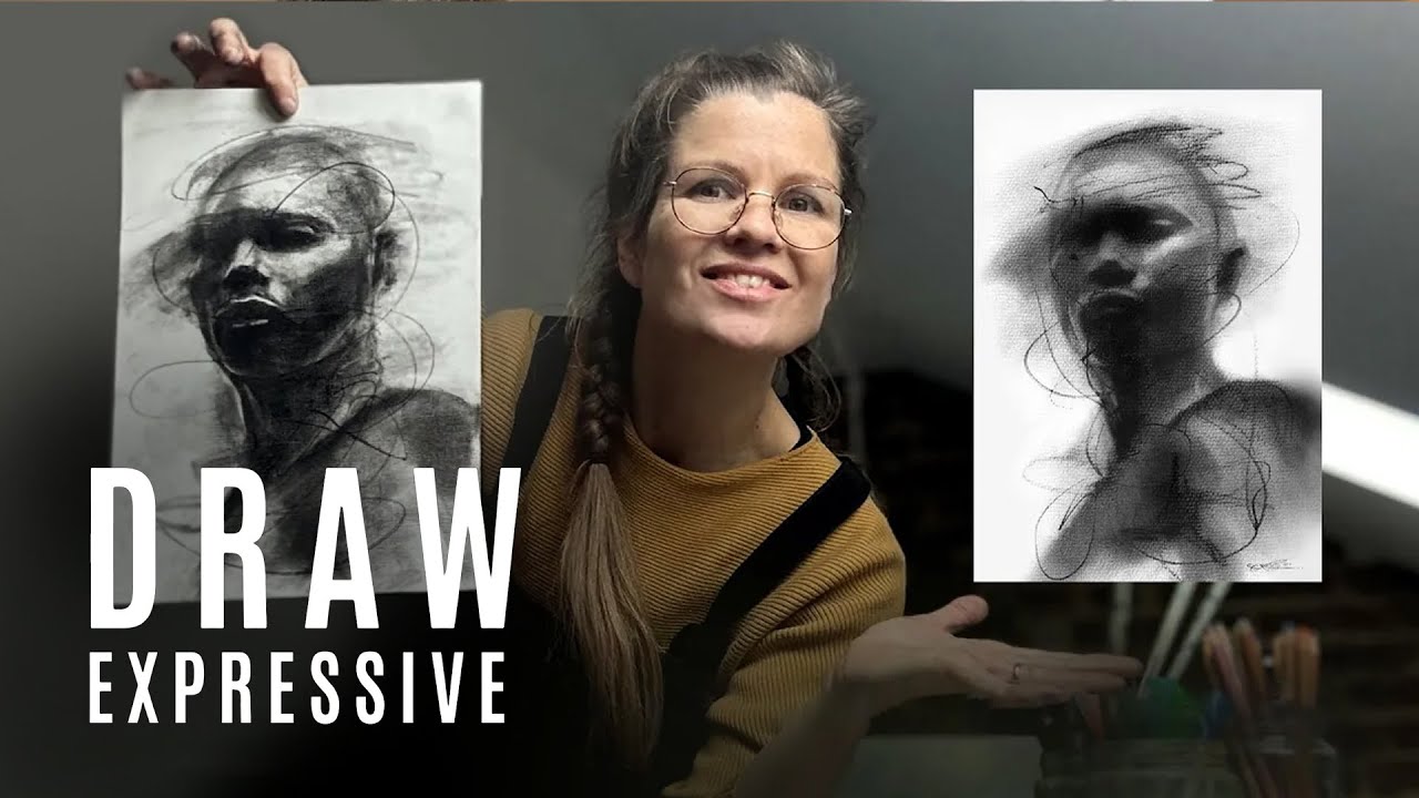 4 Ways to Sell Your Portrait Art | Let’s Draw an Expressive Portrait ...