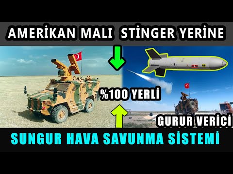 Amerikan Malı Stinger Yerine Türk Üretimi Sungur Envantere Giriyor.