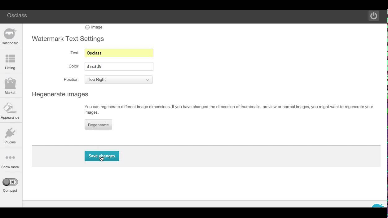 How to edit Osclass media settings - YouTube