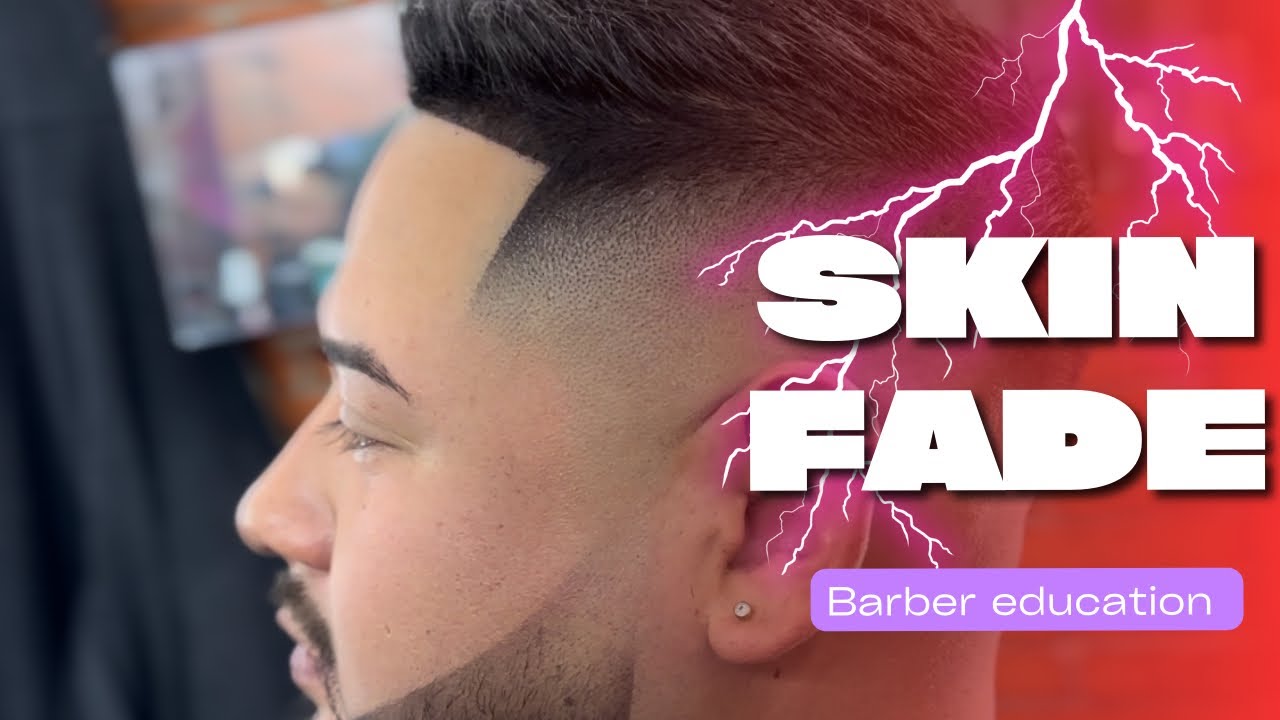 Aprende barbería Skin fade , barba pigmentada y ceja 👏🏻 pasó a paso ...