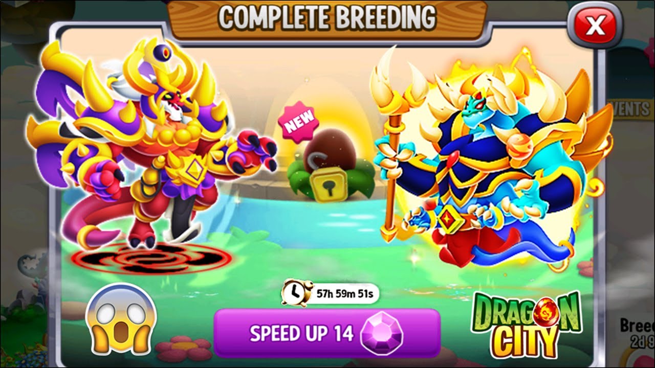 NEW BREEDING: High Master Karma Dragon vs High Ascended Supreme Dragon ...