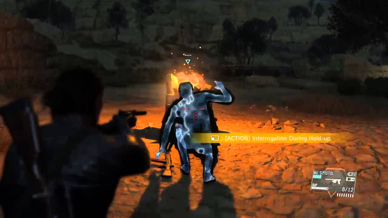 MGS V: TPP - Side Ops 5 - Secure the [RIOT SMG] Blueprint - YouTube