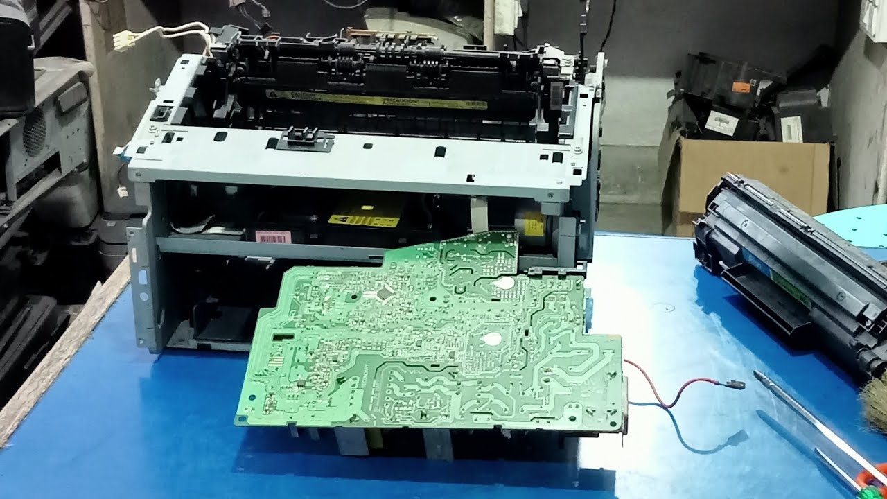 Leserjet Hp printer 1136 power on but not moving from ECU controling moving in main card ...