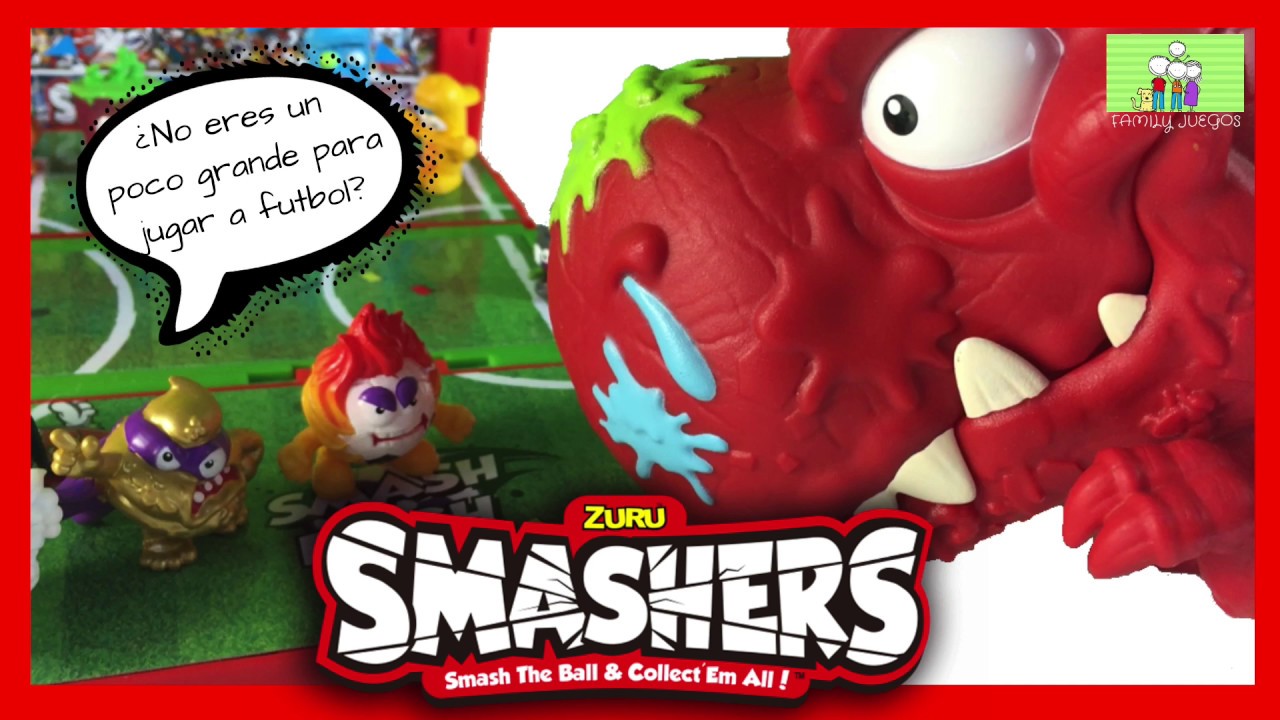 Smashers world: SMASH REX jugando a futbol con TODOS los series ...